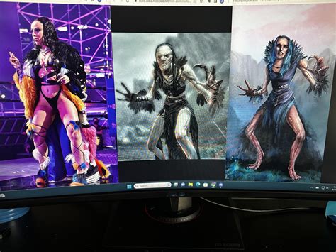 Doja Cat Cosplaying A Hagraven R Skyrim