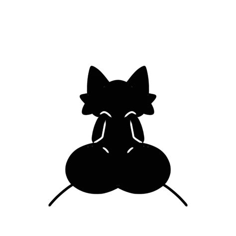 rule 34 3 anal anal sex animated balls behind behind view black and white black body black