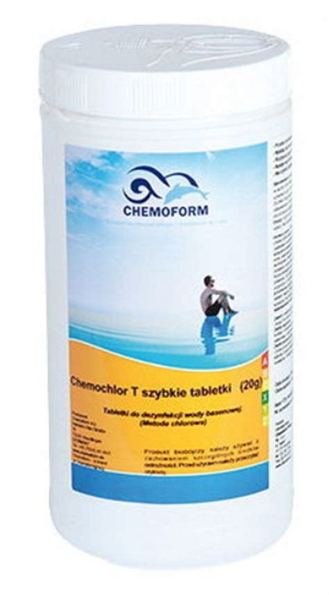 Chemoform Basen Chemochlor T Tabletki 20g 1kg Planet Pool Sklep