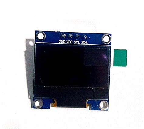 0 96 Inch I2c Iic Oled Lcd Module 4pin With Gnd Vcc White Ssd1306