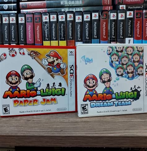 Nintendo 3ds Mario And Luigi Games Us Region Video Gaming Video Games