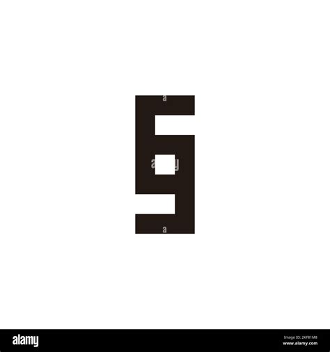 Letter Sg Square Geometric Symbol Simple Logo Vector Stock Vector Image And Art Alamy