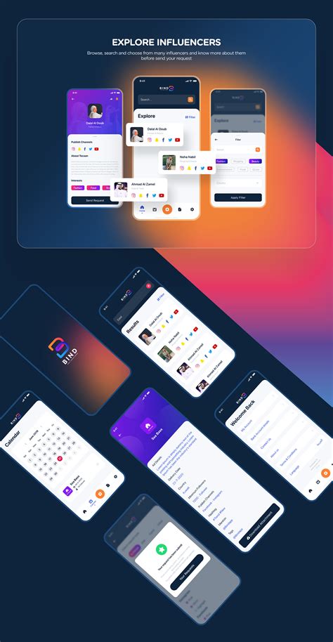 Bind App Uiux Design On Behance