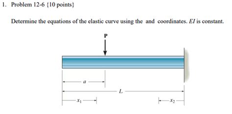 solved 1 ﻿problem 12 6 {10 ﻿points } determine the