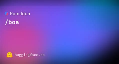 Romildonboa · Datasets At Hugging Face