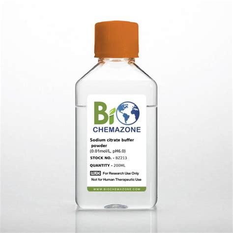 Buy Sodium Citrate Bz213 Buffer Powder Low Price Biochemazone™