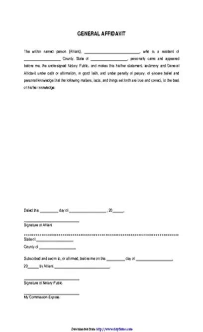 General Affidavit 1 Pdfsimpli
