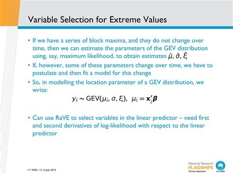 Ppt Statistical Downscaling And Modelling Using Sparse Variable Selection Methods Powerpoint
