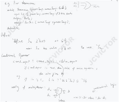Verilog学习笔记①jcvictorの秘密小站