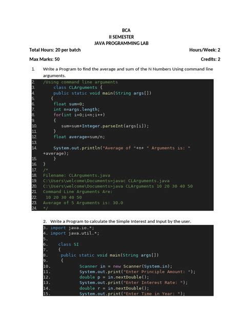 Java Practical Manual 2025 Pdf Constructor Object Oriented Programming Programming
