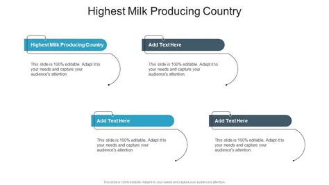 Highest Milk Producing Country In Powerpoint And Google Slides Cpb PPT Presentation