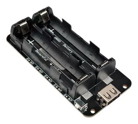 Módulo Shield Duplo Bateria 18650 Arduino Esp32raspberry Mercadolivre