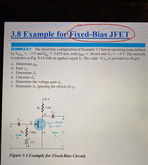 Answered Example 87 The Fixed Bias Bartleby