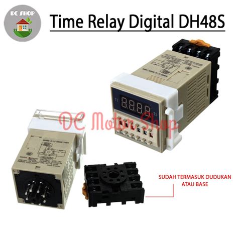 Timer Dh48s S Relay Twin Counter Digital Precision Delay Time Pd37 Lazada Indonesia