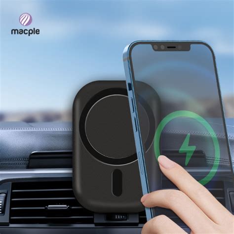 모든 기종이 사용하는 맥세이프 자석 무선충전거치대 애플기종만 쓴다는 맥세이프 충전 갤럭시기종에서도 사용해보자~ By 맥플코리아