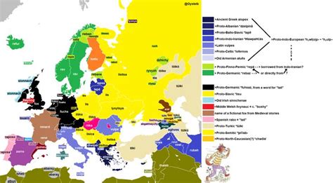 Semitic Languages Map