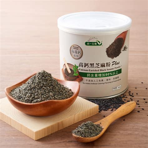 統一生機高鈣黑芝麻粉Plus 250g 罐 PChome 24h購物