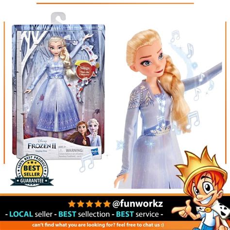 Disney Hasbro Frozen Singing Doll Elsa Hobbies Toys Toys Games On Carousell
