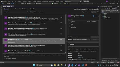 Instalando Entity Framework Youtube