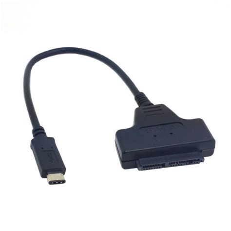 Type C To Micro SATA Pin Hard Drive SSD Adapter Cable