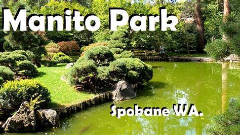 Manito Park Spokane Washington State Japanese Garden Duncan Garden Rose