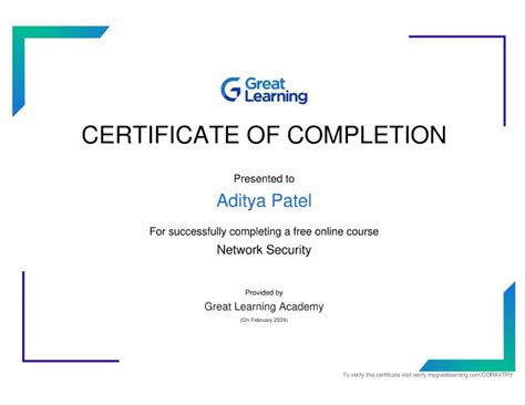 Aditya Patel On Linkedin Networksecurity Cybersecurity Learning Greatlearning
