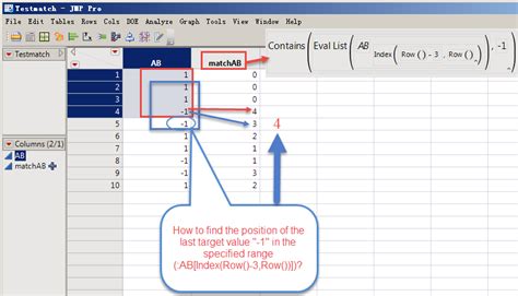 Solved How Do I Transfer Excel Countif And Match Functions Into Jmp Jmp User Community