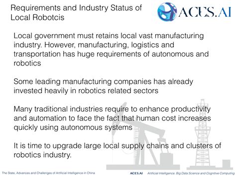 Autonomous Systems Robotics And Artificial Intelligence Aces