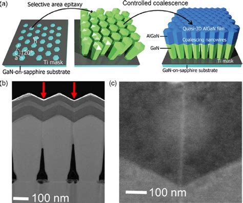 A Schematic For The Patterning Preparation And Selective Area Epitaxy