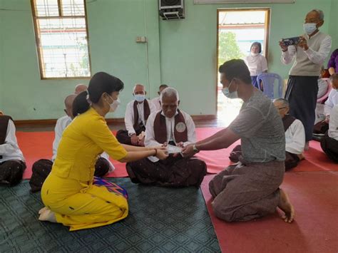 မအူပင်မြို့နယ်တွင် လူမှုဝန်ထမ်းဦးစီးဌာနမှ ဘိုးဘွားရိပ်သာရှိ အသက် ၈၅ နှစ