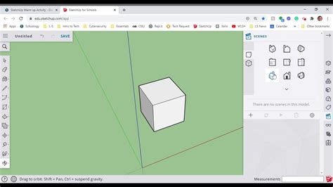 SketchUp Hot Key Command Overview And Building The Dice YouTube