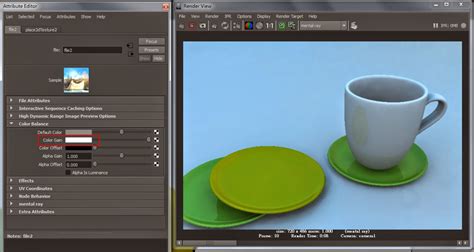 Ibl Render Setting In Maya Maya Ibl 算圖設定