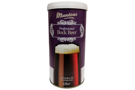 Солодовый экстракт для пива Muntons Bock Beer, 1,8 кг - купить с ...