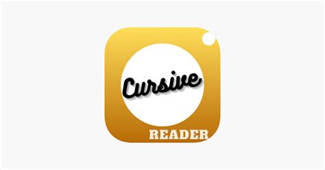 Cursive Writing Reader Camera On The App Store