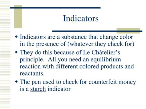 Ppt Indicators And Buffers Powerpoint Presentation Free Download Id5879038