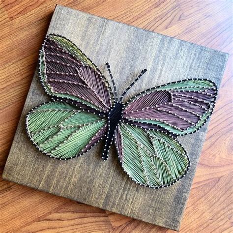 Nature Inspired Butterfly String Wall Art