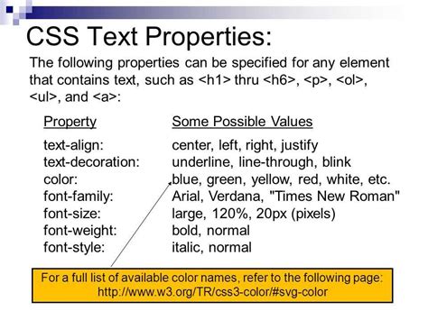css для текста оформление стилизация — учебник css