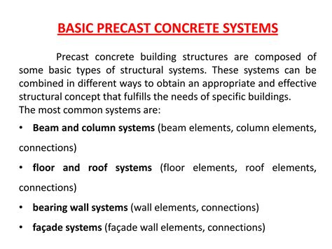 SOLUTION Unit 3 Precast Connection Studypool