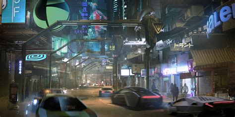 Ghost In The Shell Concept Art By Jonathan Bach Concept Art World