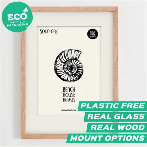 A6 Solid Wood Frame Etsy Uk