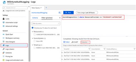 Export Microsoft Intune Audit Data To Log Analytics Using Graph Api And