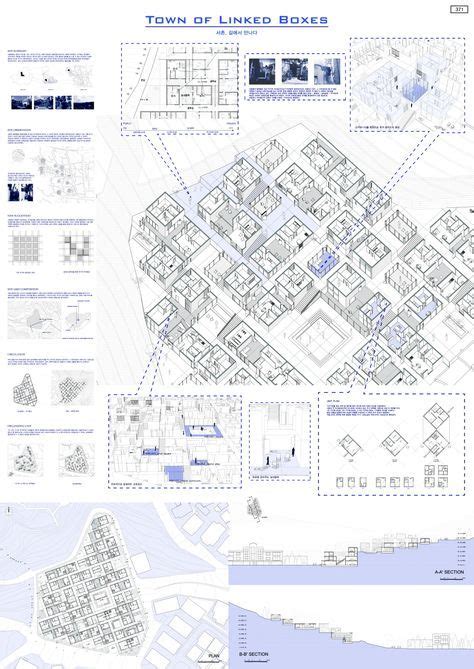 이미지를 클릭하면 창이 닫힙니다 건축 프리젠테이션 보드 건축 도표 건축 레이아웃