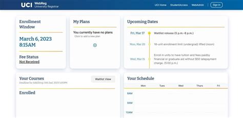 Webreg Uci Antrepreneur Center