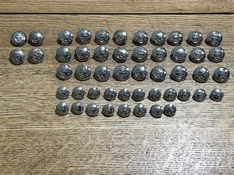 Ww2 Royal Navy Buttons Smith And Wright Firmin And Others Kings Crown £29