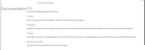How To Install Admin Docs · Issue 127 · Farridavdjango Jazzmin · Github