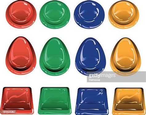 Retro Arcade Buttons High Res Vector Graphic Getty Images