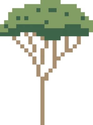 Pixel Tree PNGs For Free Download