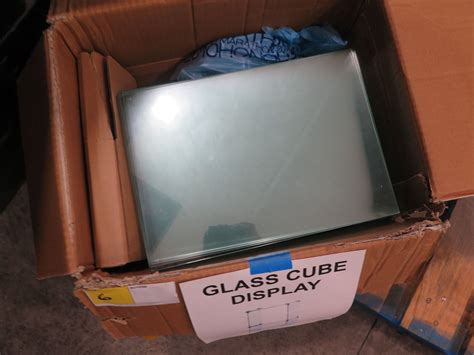 Glass Cube Display