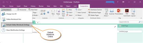 Where To Setting The Default Notebook For Me Office Onenote Gem Add Ins