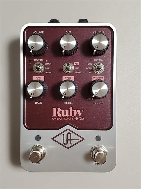 Uafx Ruby 63 Amplifier｜soundmart
